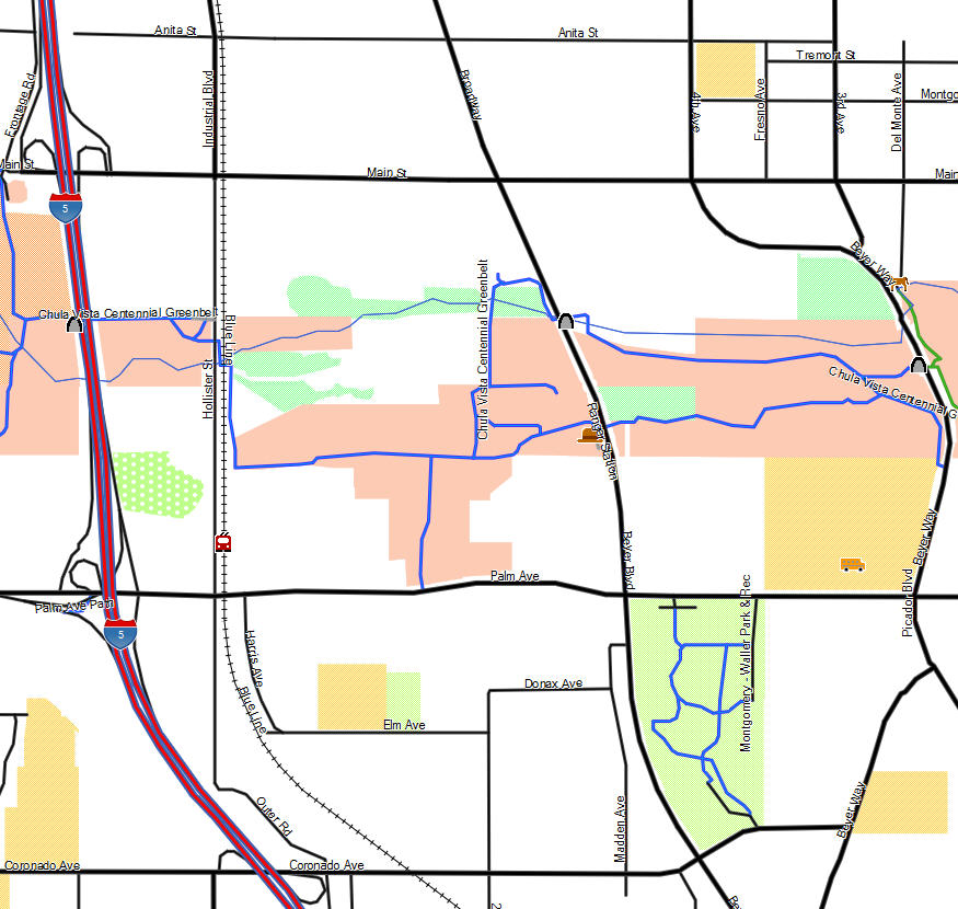 Otay Valley Regional Park - California Trail Map